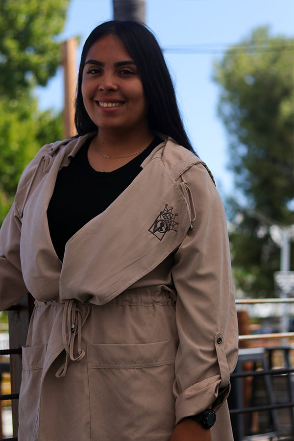 Mocha Peach Skin Jacket – Vision International Store