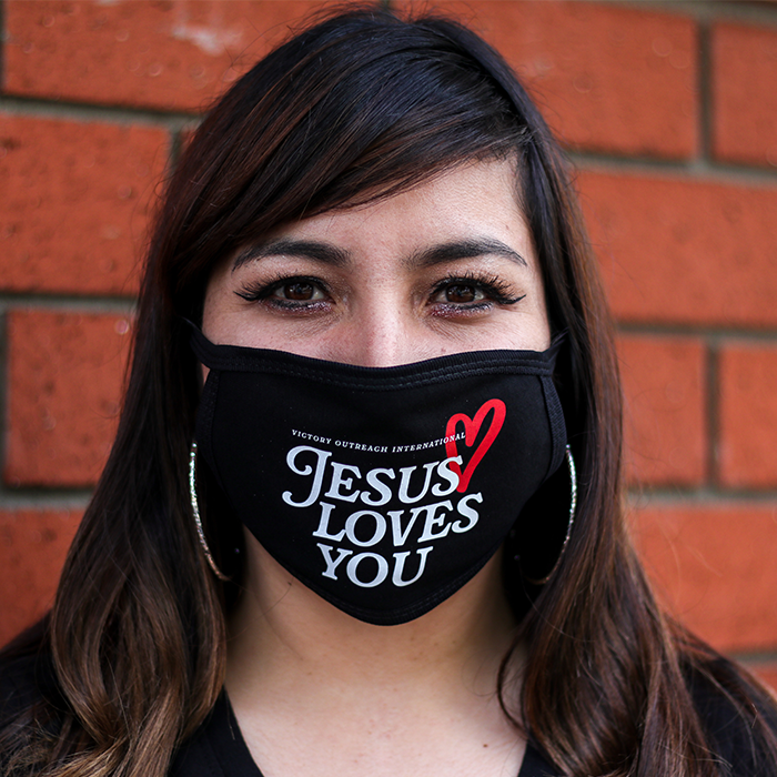 Jesus Loves You Mask – Vision International Store